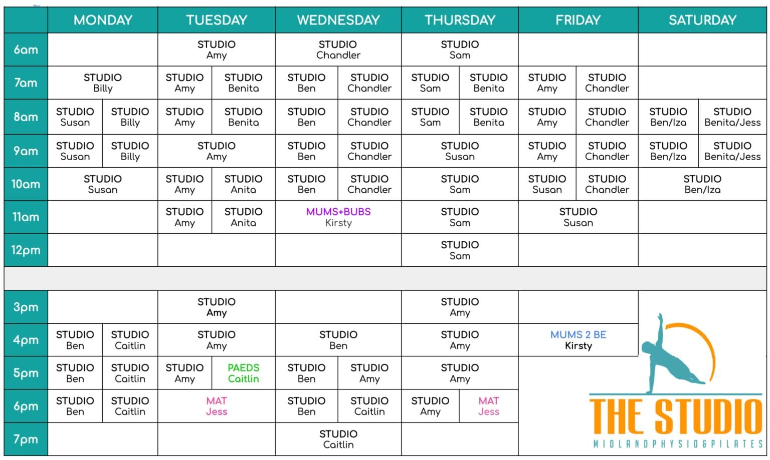 Mat Pilates - Midland Physiotherapy